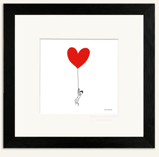 Affiche Soledad Coeur Ballon - Image Republic | Memento Mori